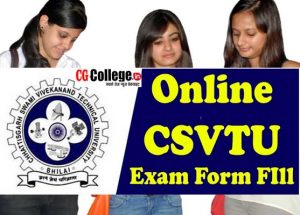 CSVTU Bhilai विश्वविद्यालय की BTech और B Pharmacy छात्र छात्राओं की ...